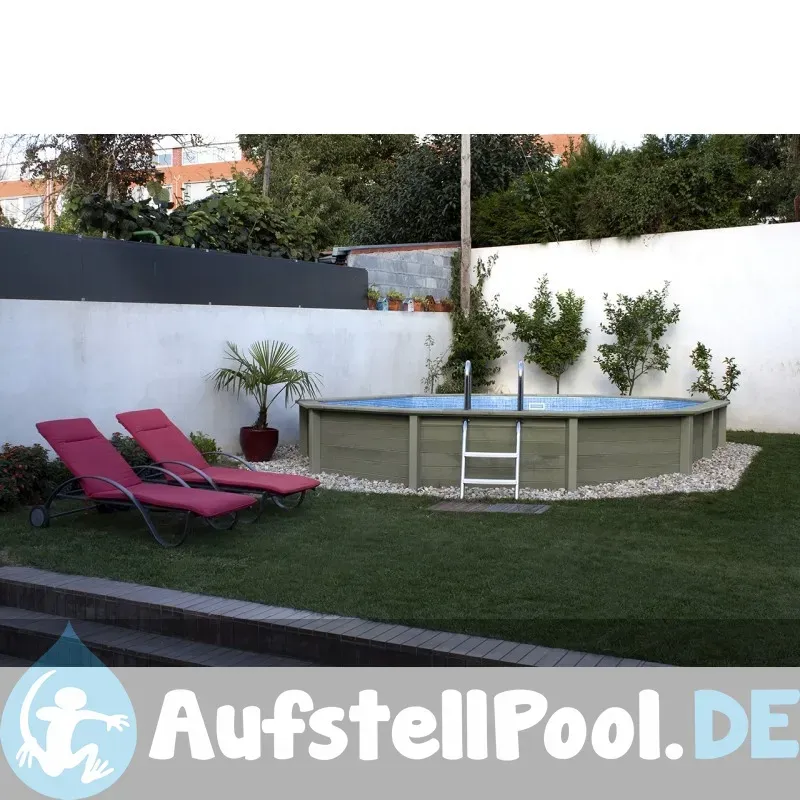 Verstärkter Sessel extra breit Multifaser mit Rückenlehne 7 Positionen